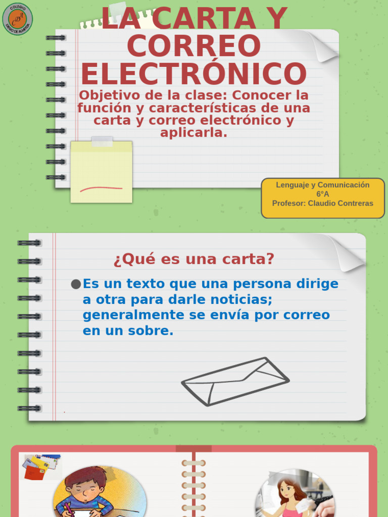 Clase Carta y Correo Electrónico | PDF