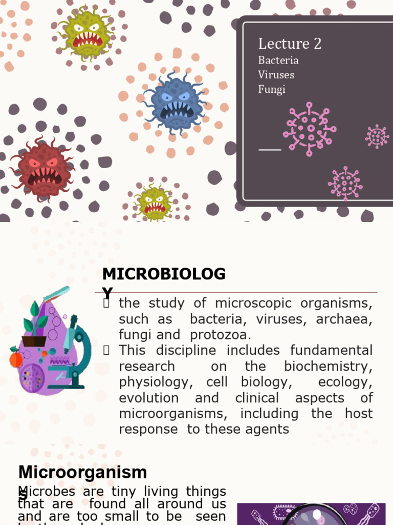 Lecture 2 Microbiology | PDF