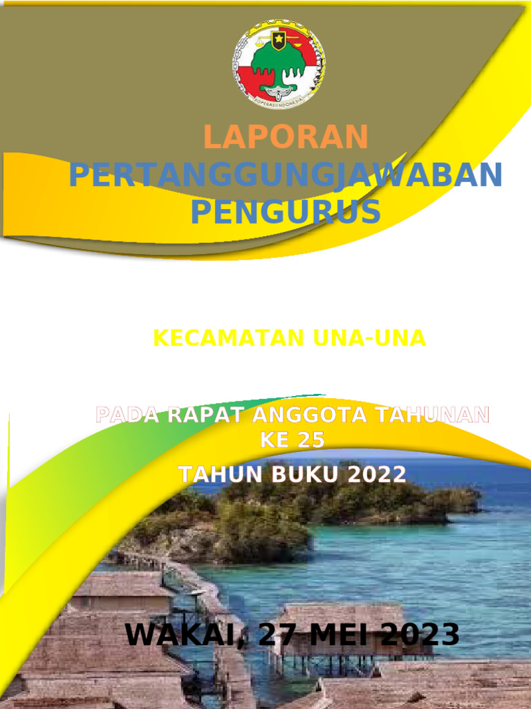 6.sampul Laporan RAT-final | PDF