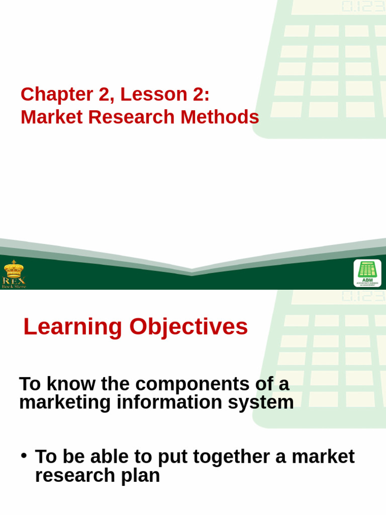 5 Market Research Methods | PDF
