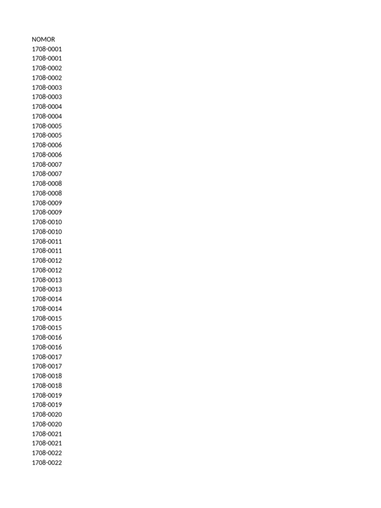 Nomor Kupon | PDF