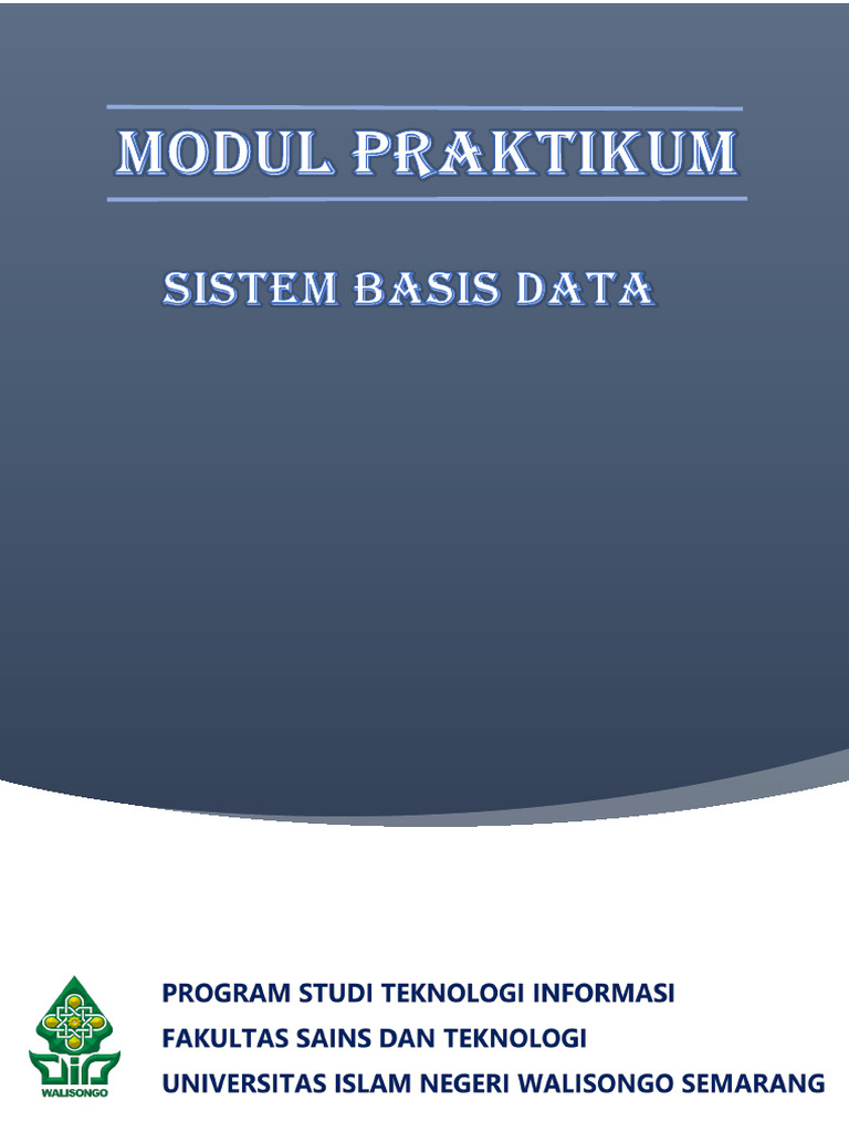Modul Sistem Basis Data | PDF