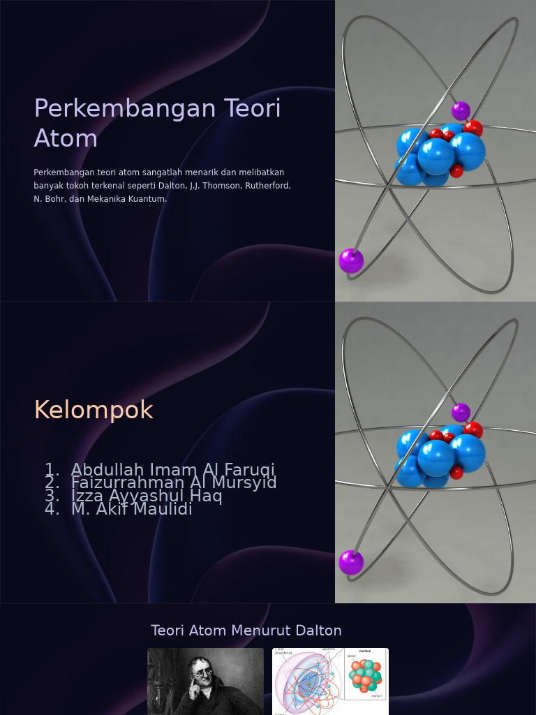 Perkembangan Teori Atom | PDF