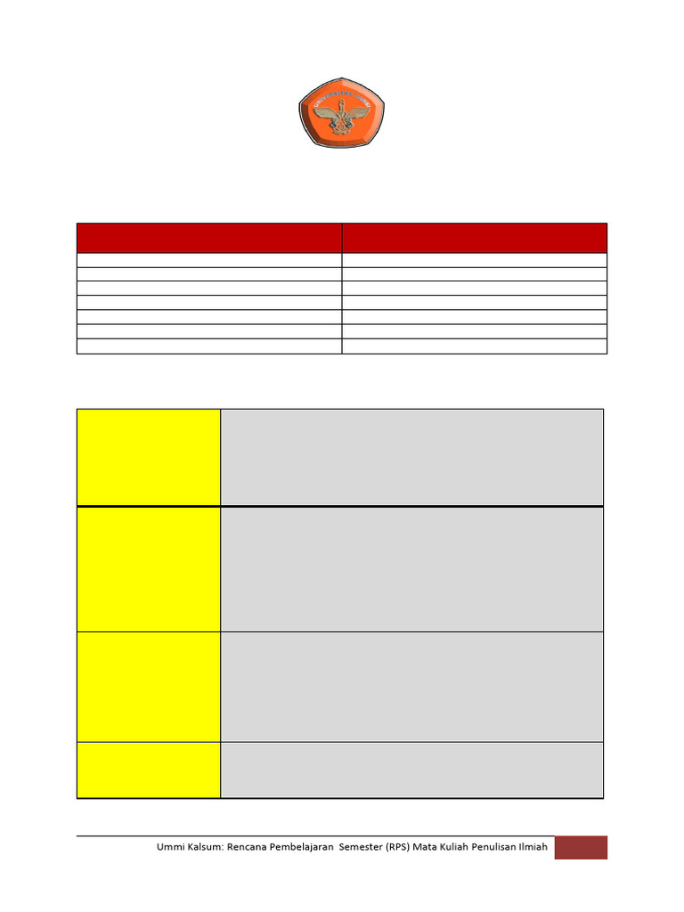 RPS PI 2018 - SMT 4 | PDF