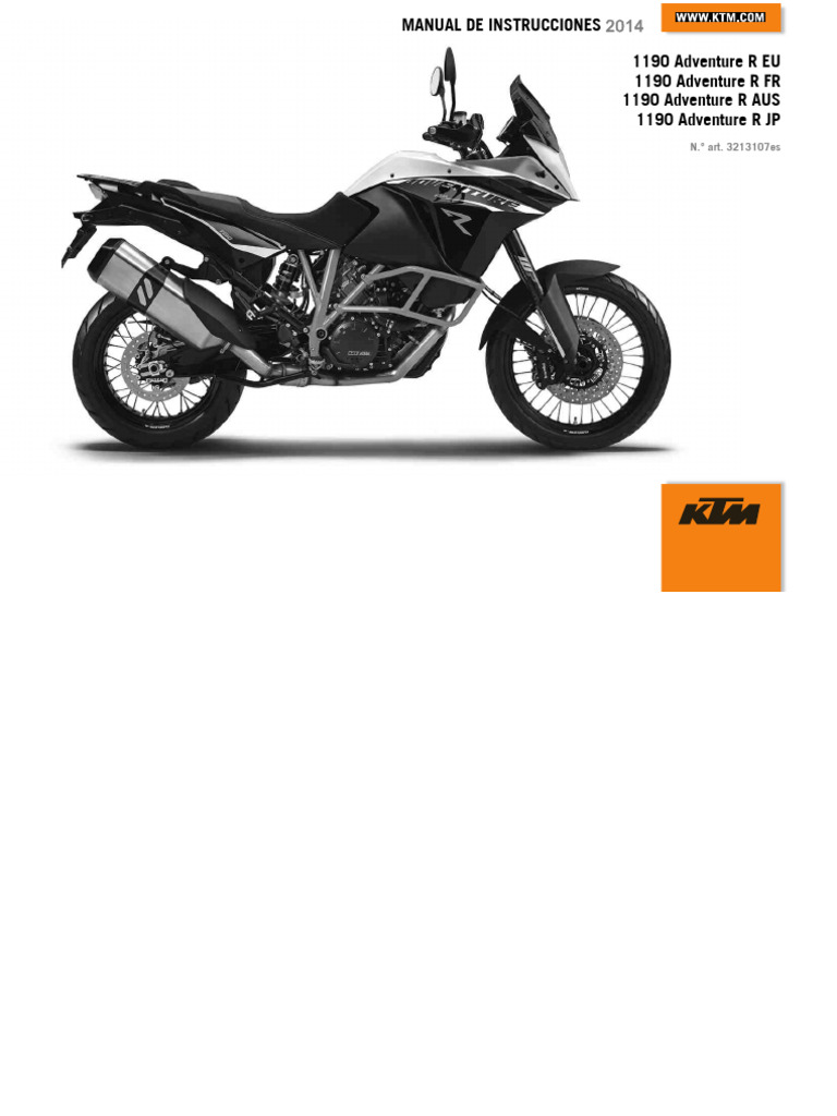Usuario KTM Adventure Es | PDF