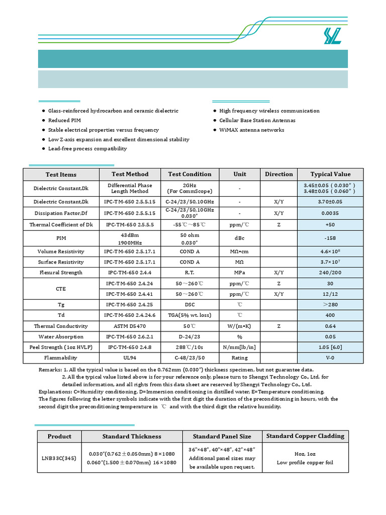 CN-TDS-2210-01-LNB33C(345) | PDF