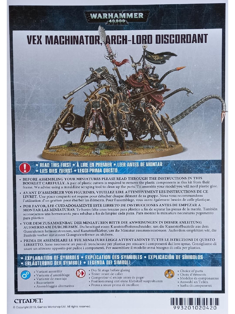 Vex Machinator Arch Lord Discordant | PDF
