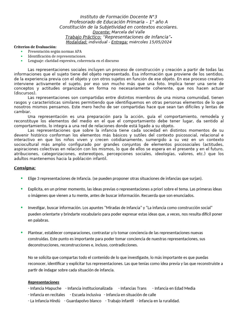 Consignas de TP N 2 | PDF