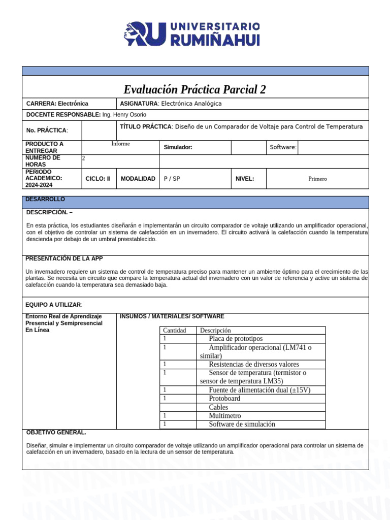 Evaluación Práctica Parcial 2 | PDF