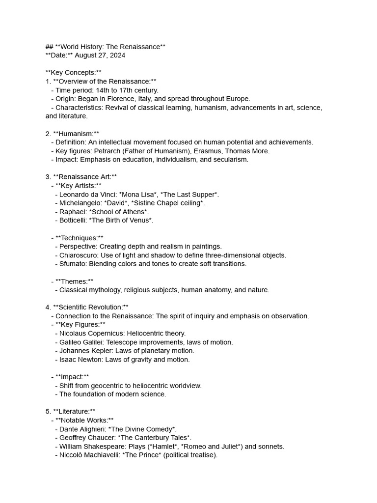 Document Notes 2 | PDF