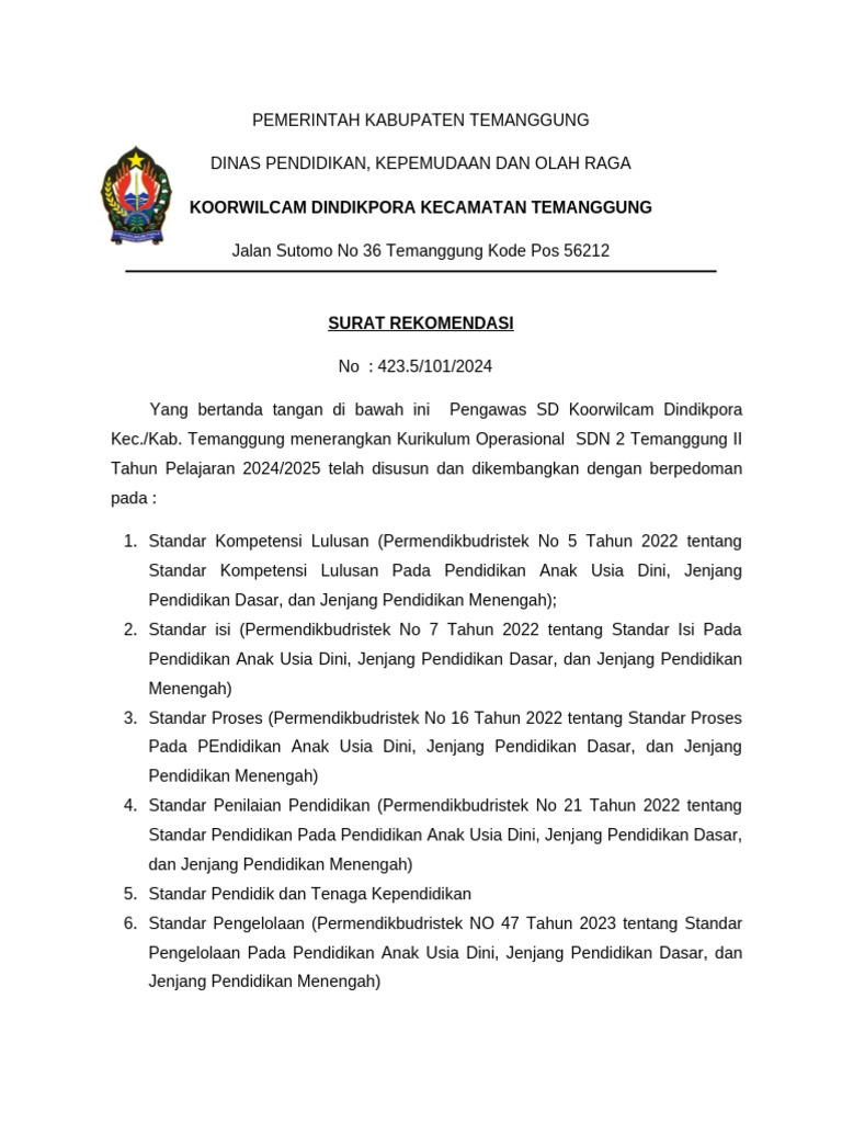 Halaman Awal Kurikulum | PDF