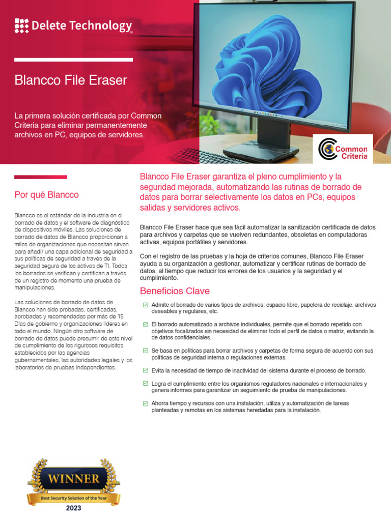 Blancco File Eraser | PDF