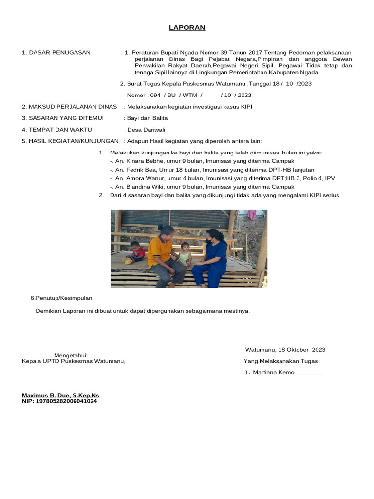 LAPORAN Kasus KIPI | PDF