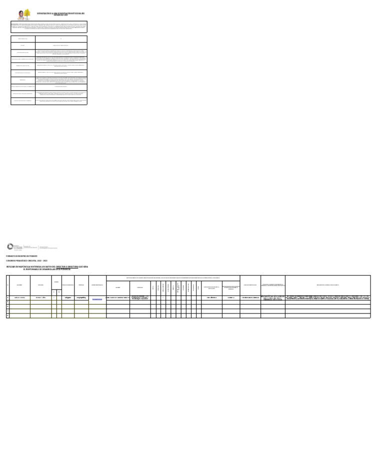 1 Formato de Registro de Linea de Investigacion y Ponente CPC 2023 | PDF