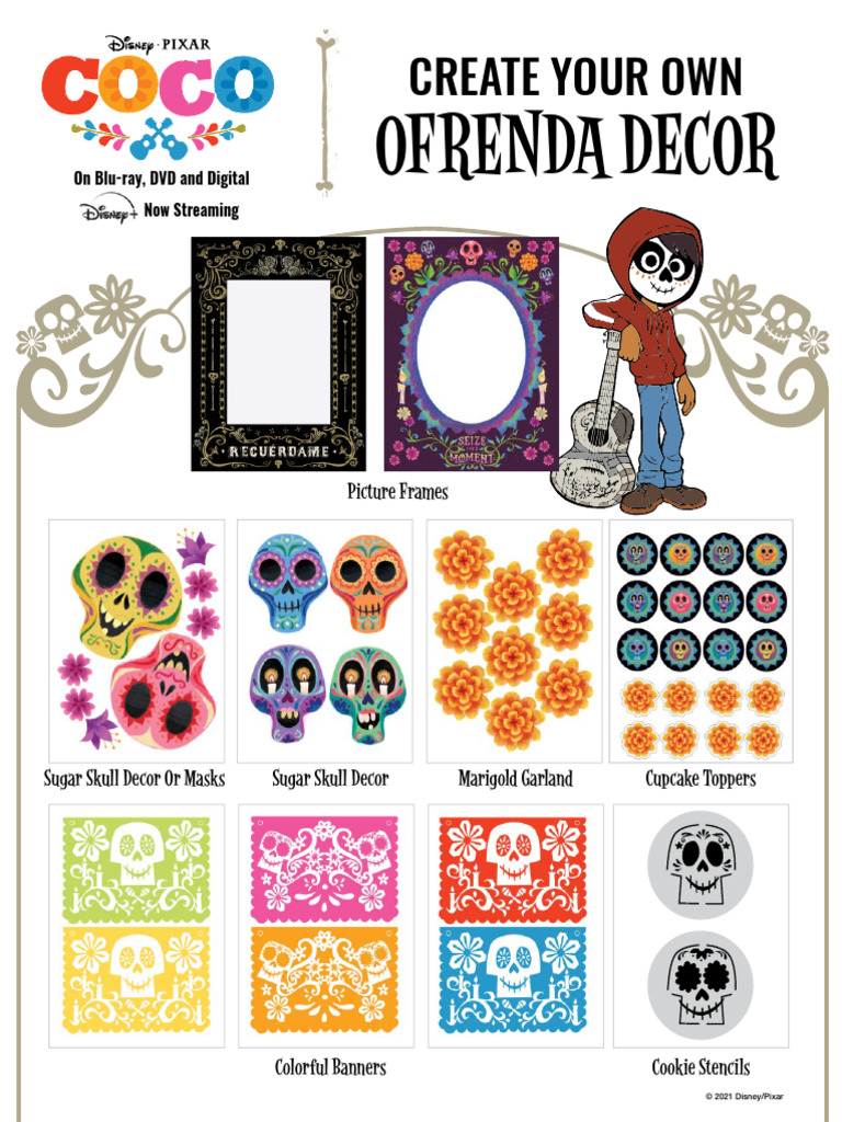 D7332 Coco Ofrenda Activity Final | PDF | Home & Garden | Art