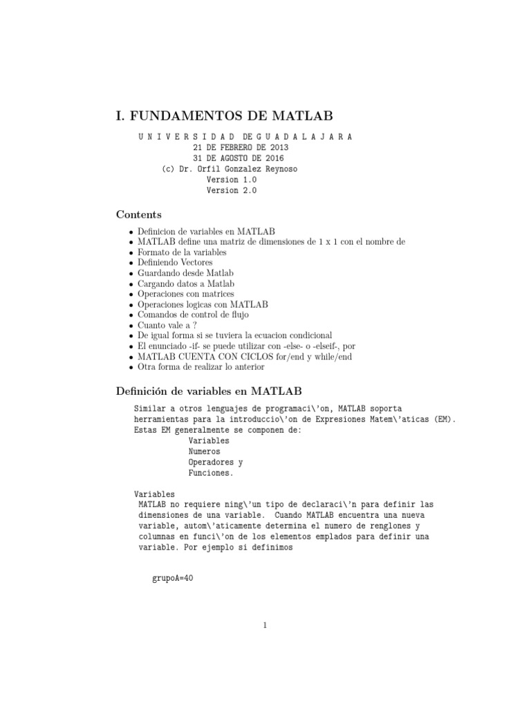 Matlab_2 | PDF
