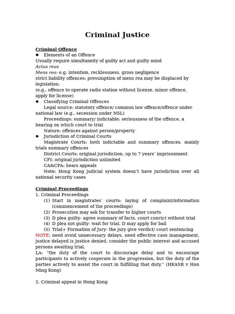 Criminal Justice | PDF