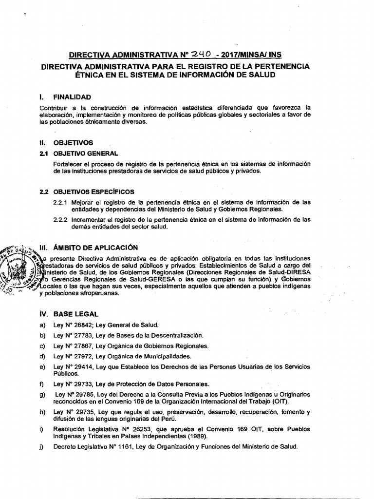 RM - 975 2017 Minsa | PDF