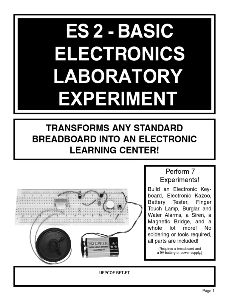 Es 2 Basic Electronics Laboratory | PDF