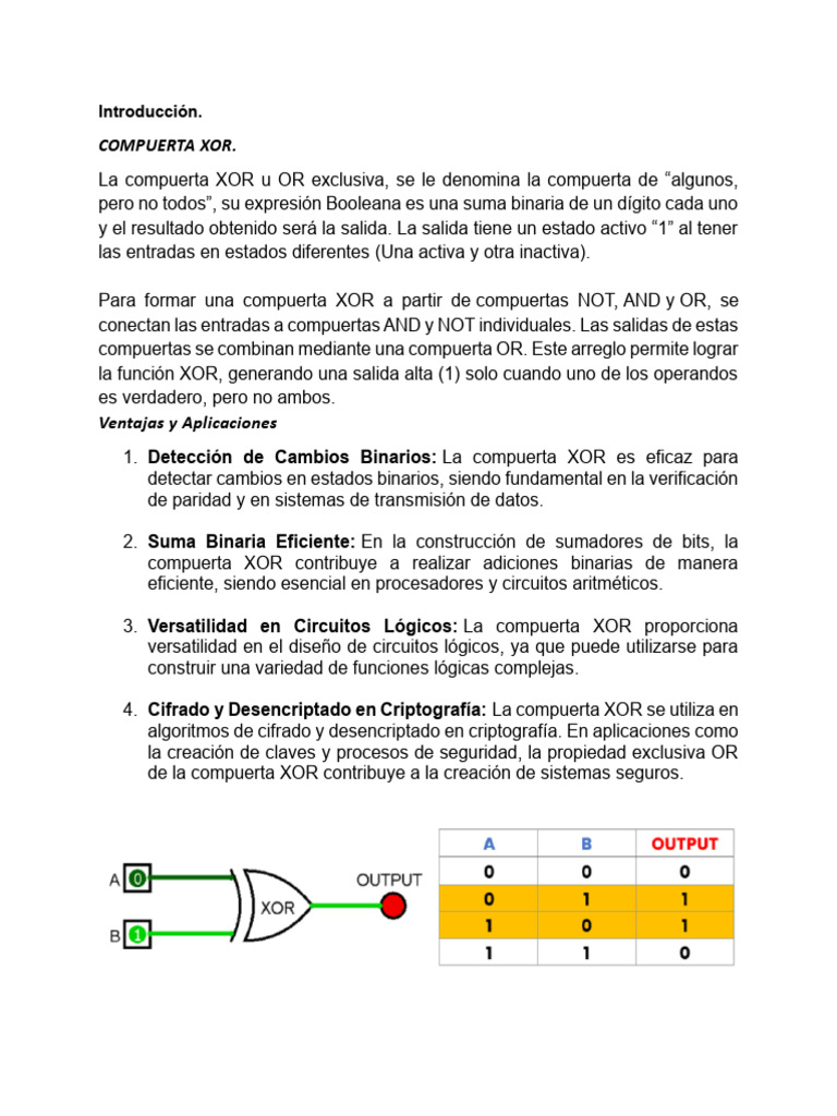 Práctica11 CircuitosLógicos | PDF
