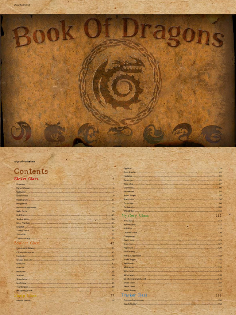 Book of Dragons | PDF