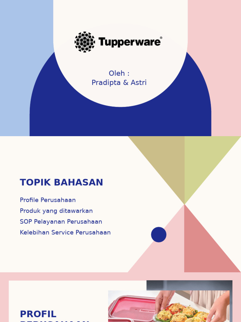 Tupperware Dipta & Astri | PDF