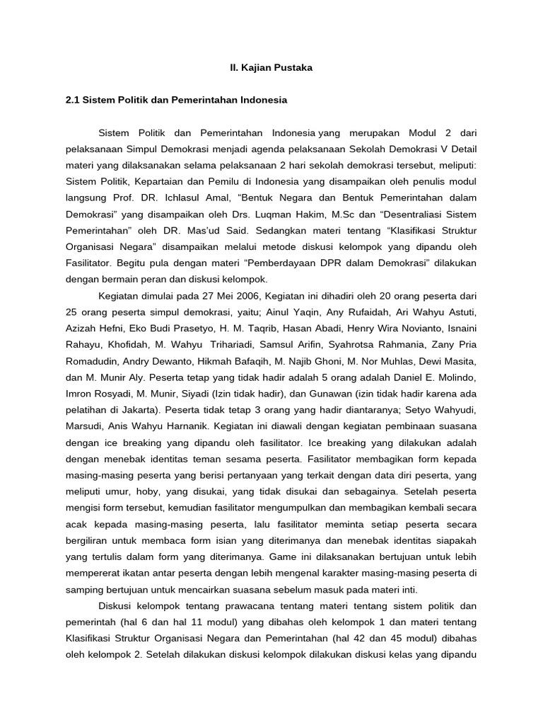 Kajian Pustaka KWN | PDF