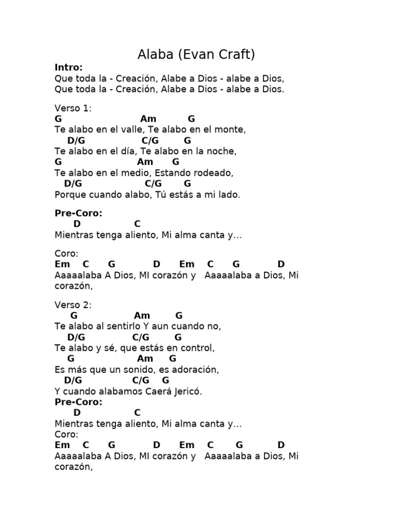 Alaba. Evan Craft | PDF