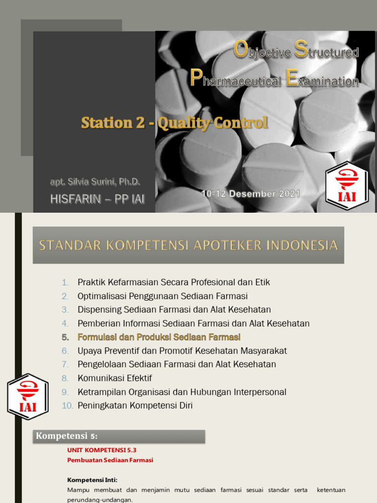 Materi OSPE 2 QualityControl | PDF