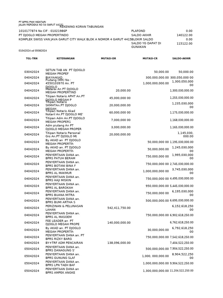 PT DMP - 20240802 - 0001 | PDF