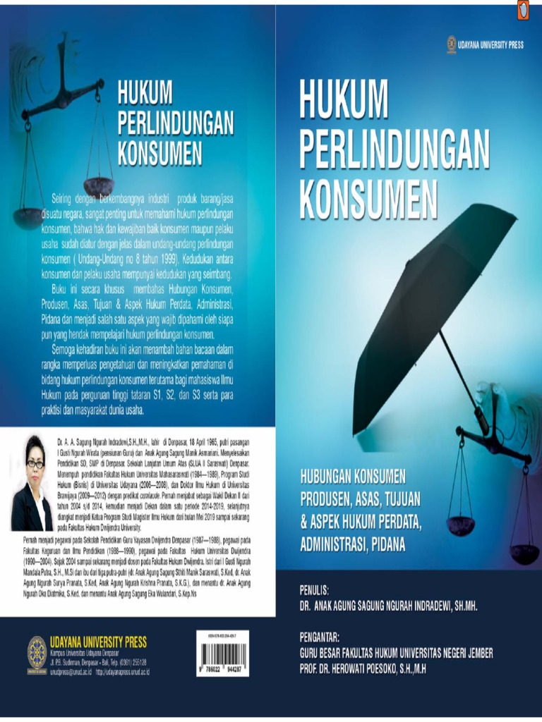 Buku Hukum Perlindungan Konsumen Terbaru 1 | PDF