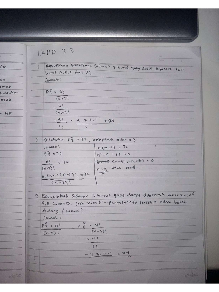 Muhammad Adhitya Fadhla MTK - W LKPD 3.3 | PDF