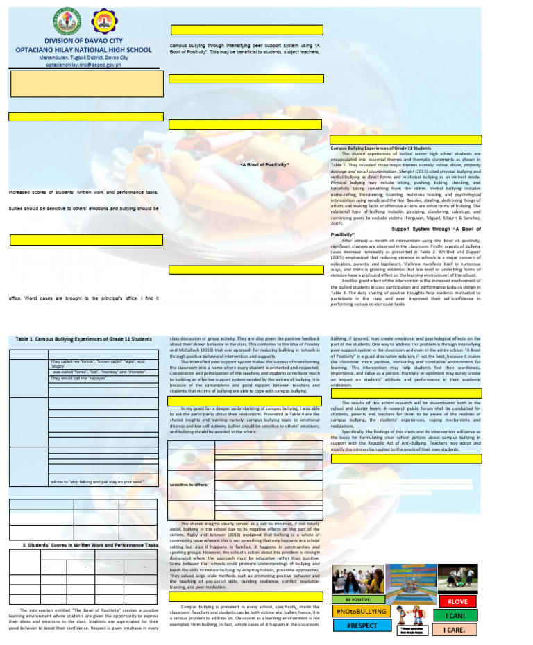 Action Research Brochure Edited | PDF