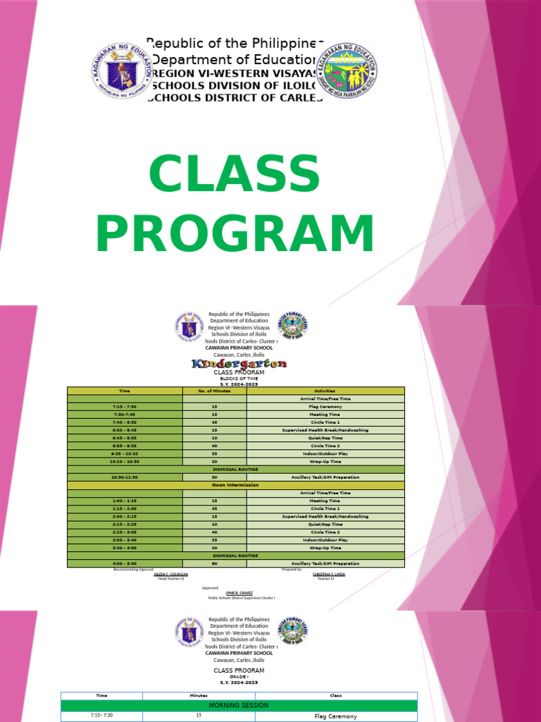 Power Point Class Program | PDF