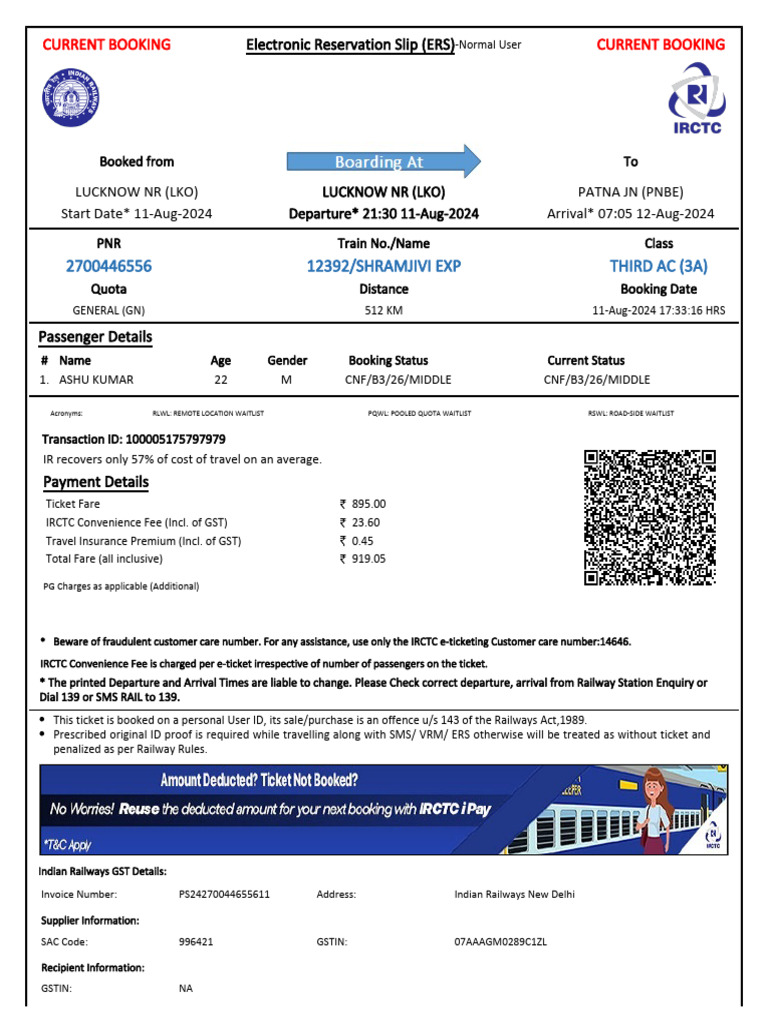 12392/shramjivi Exp Third Ac (3A) | PDF | Identity Document | Payments