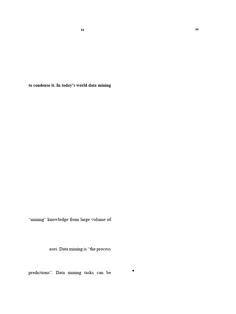Survey Paper On Classification | PDF | Statistical Classification ...