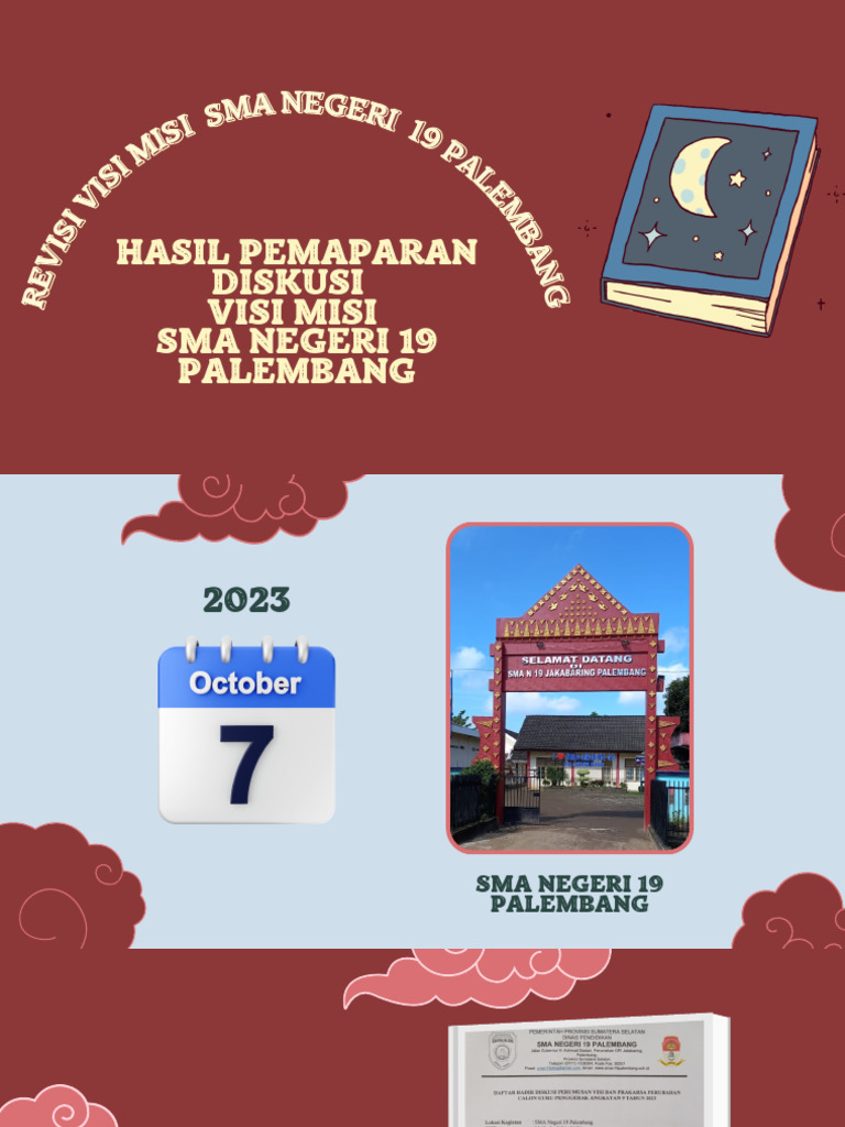 Visi Misi Sman 19 PLG 2023 | PDF