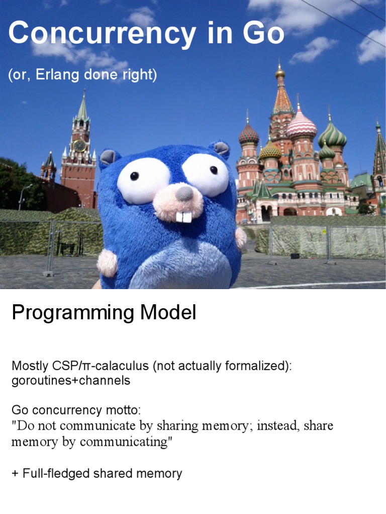 Concurrency In Go Pdf C Programming Language Concurrency Computer Science 7088