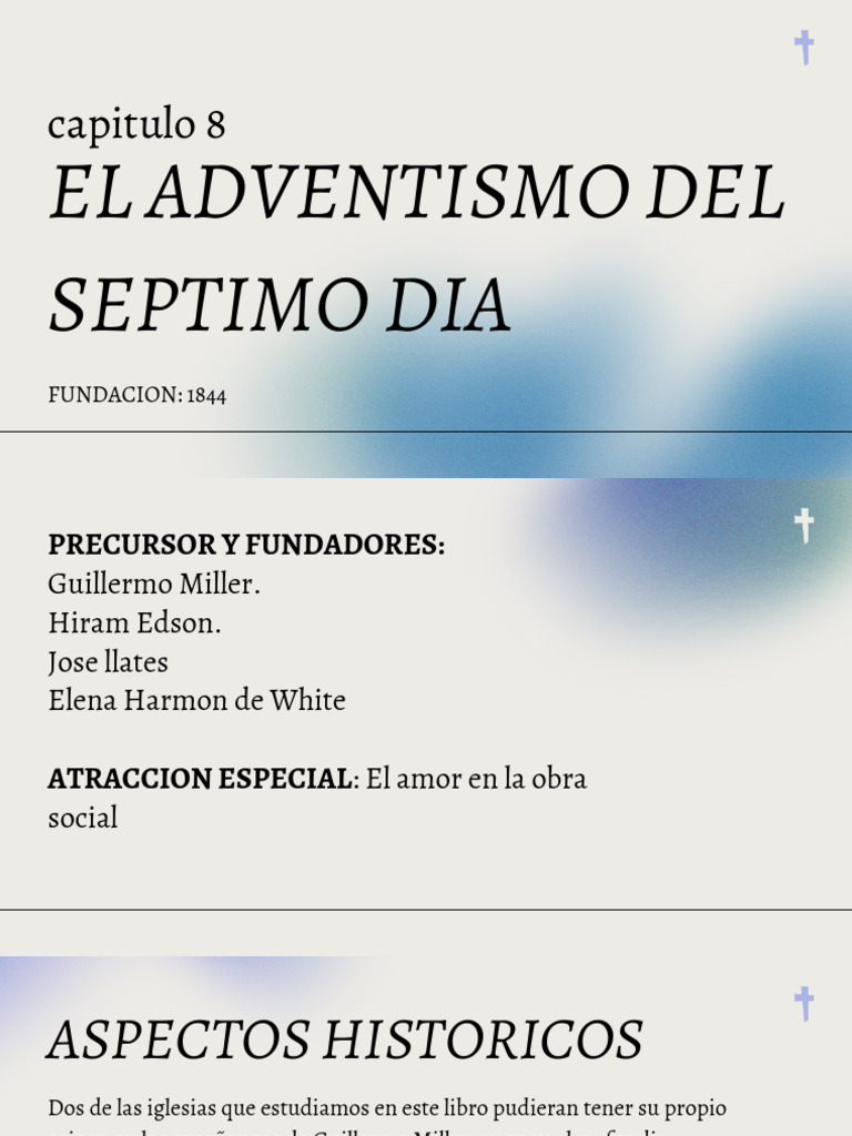 Capitulo El Adventismo Del Septimo Dia | PDF | Iglesia Adventista del Séptimo Día | Adventismo