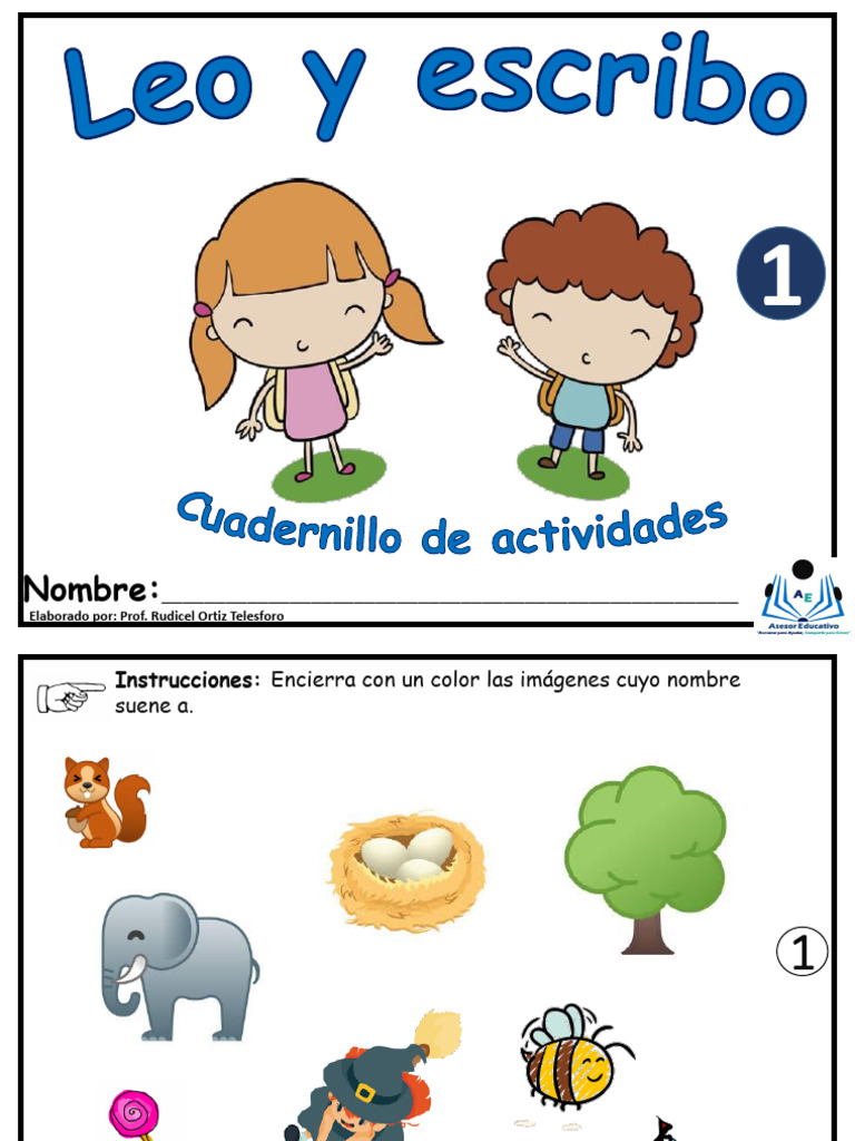 Leo y Escribo 1 2da Edicion VS IMPRESION - 240805 - 135259 | PDF