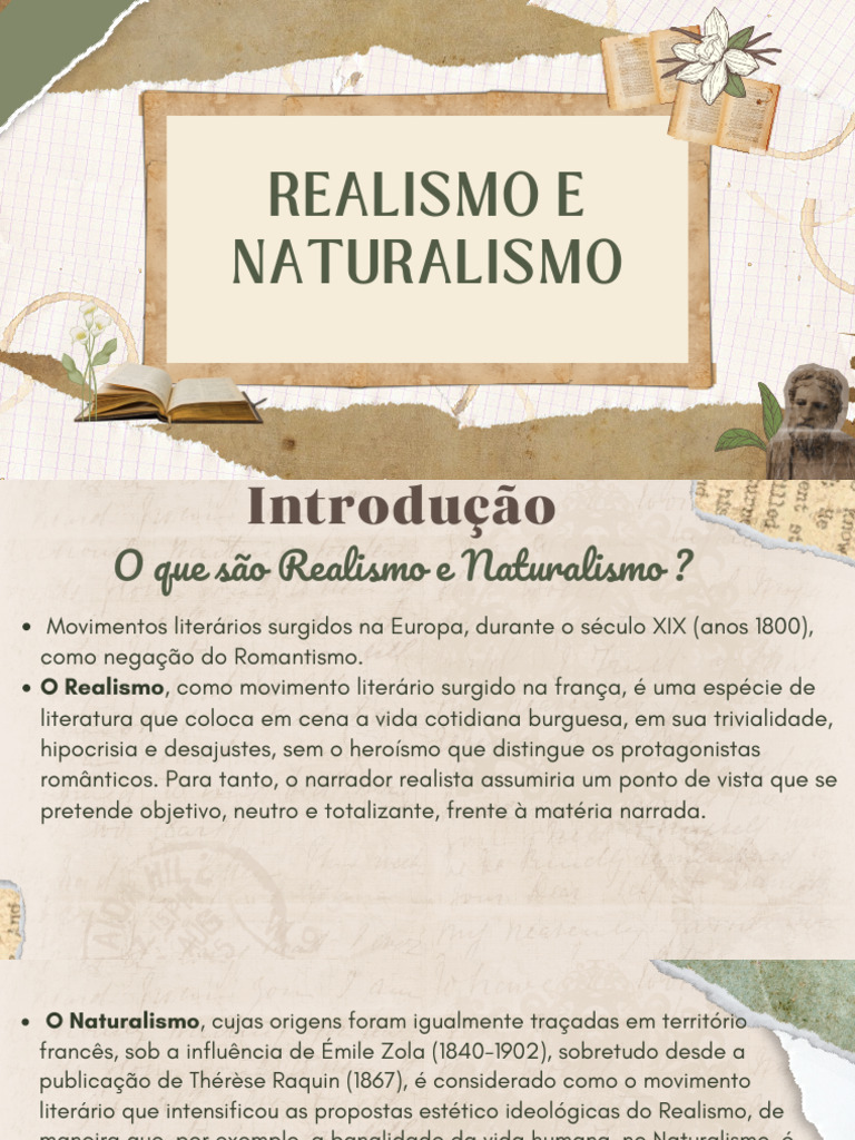Realismo e Naturalismo-1 | PDF