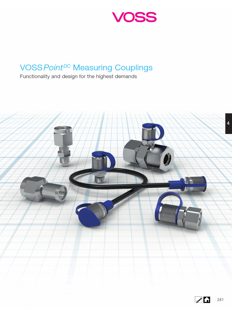 VOSS Point Measuring Couplings: Functionality and Design For The ...