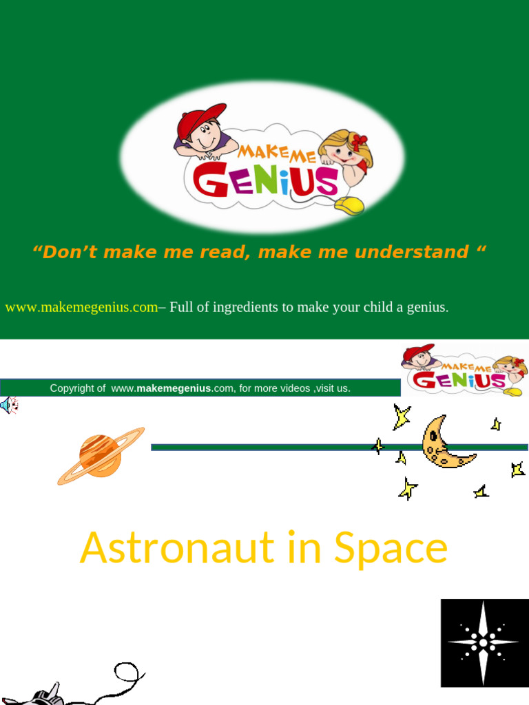 Astronaut in Space | PDF