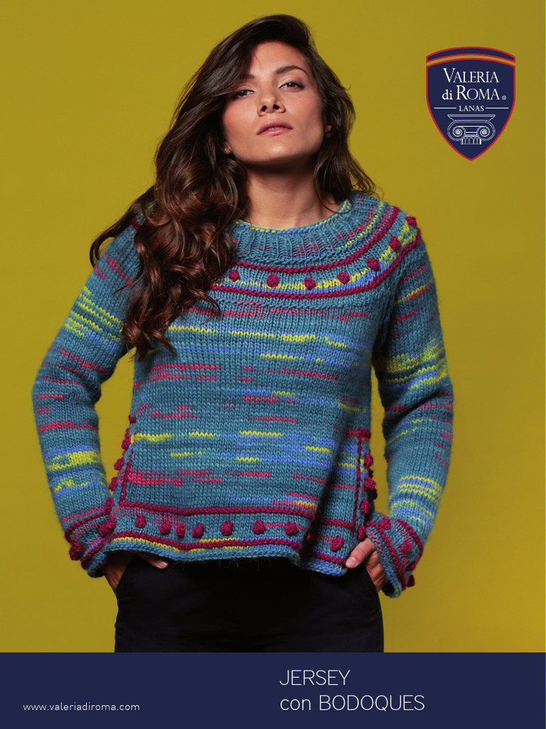 Patron Jersey Con Bodoques | PDF