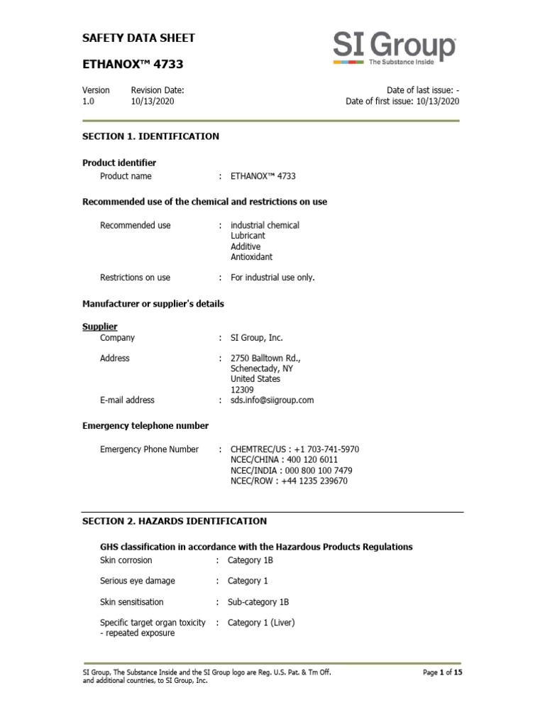 Sds File-88156 | PDF