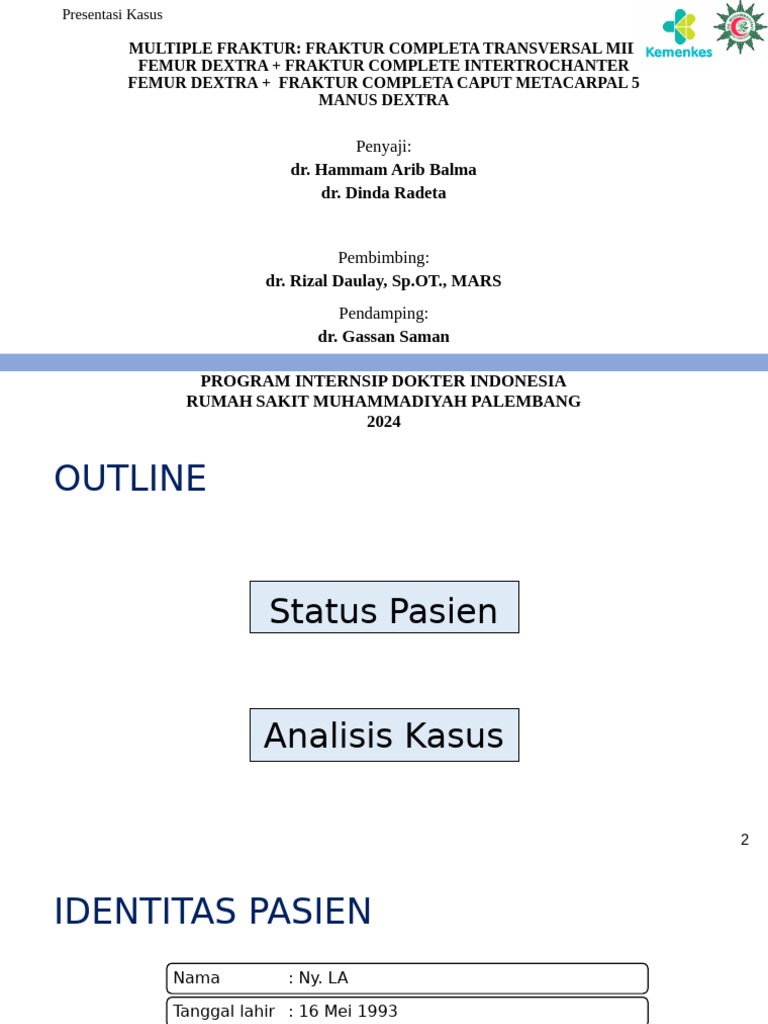 Laporan Kasus Ortopedi | PDF Laporan Kasus Ortopedi | PDF