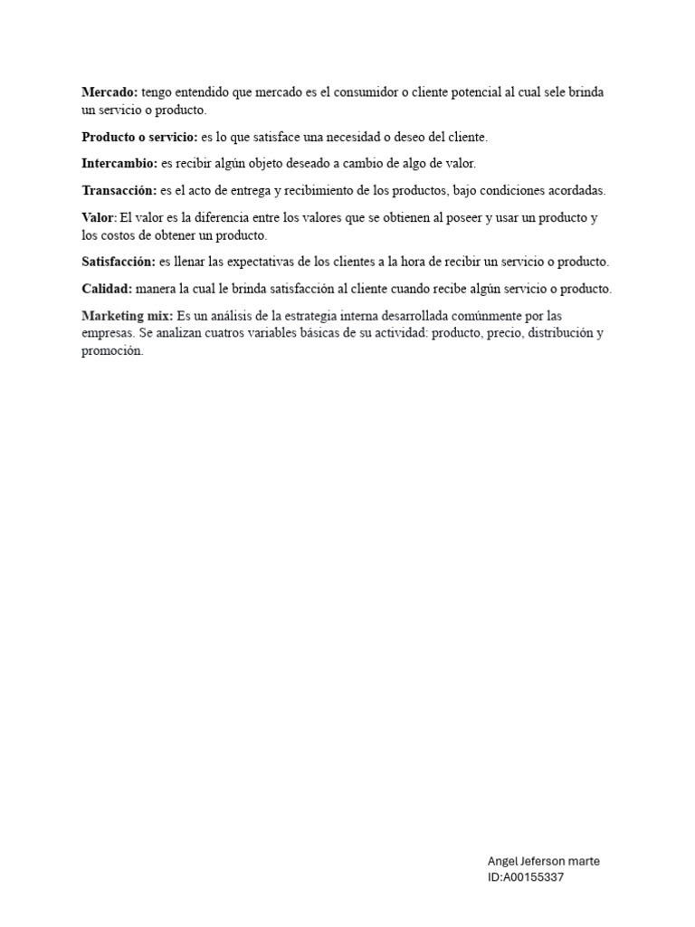 Acti3 Uni1 Mercadotecnia1 | PDF