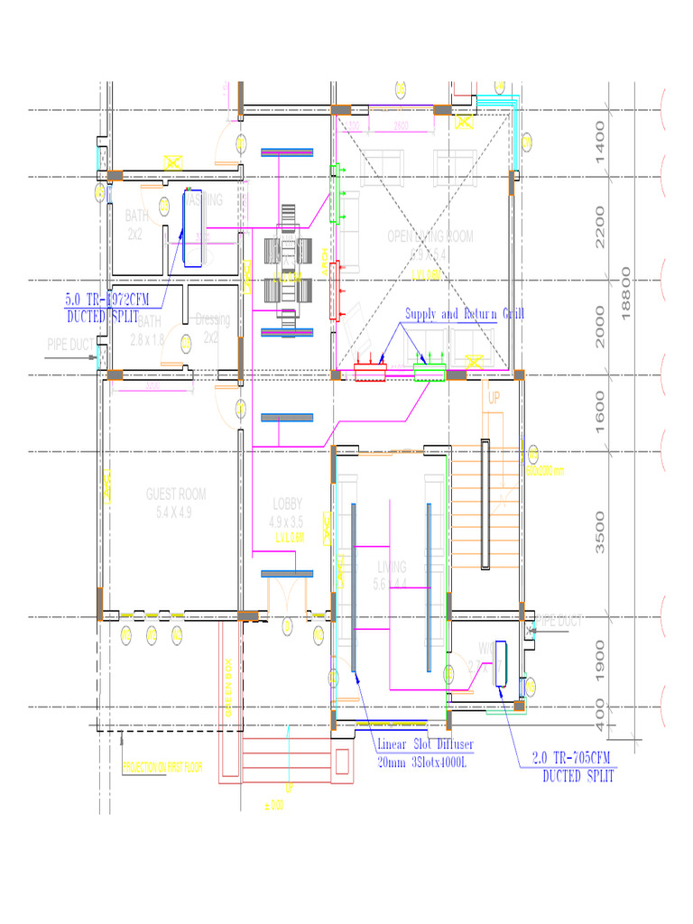...Finall Revised HVAC SINGLE LINE | PDF