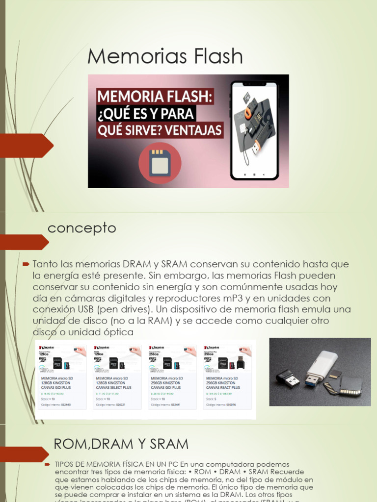 Memorias Flash-1 | PDF
