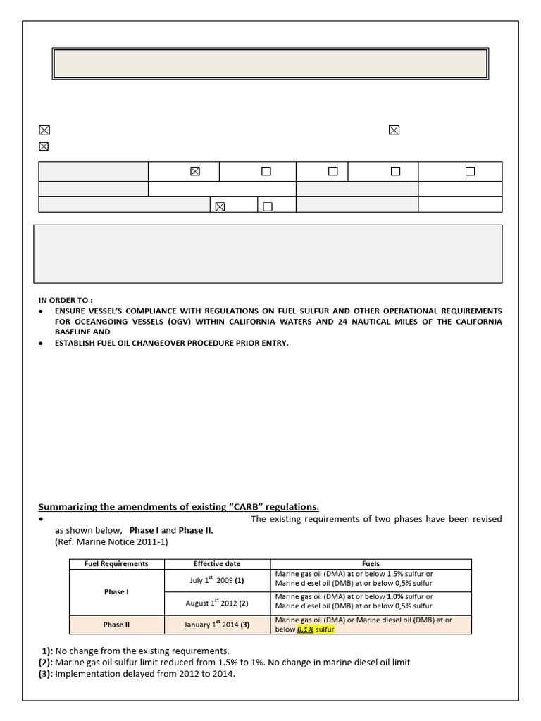 C-Hsqe 10 California Carb | PDF